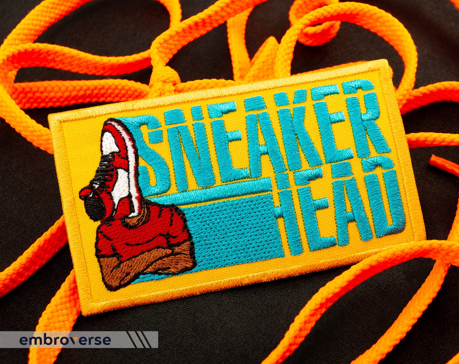 Sneaker Head Patch Funny Shoe Addict Quote Embroidered | Etsy