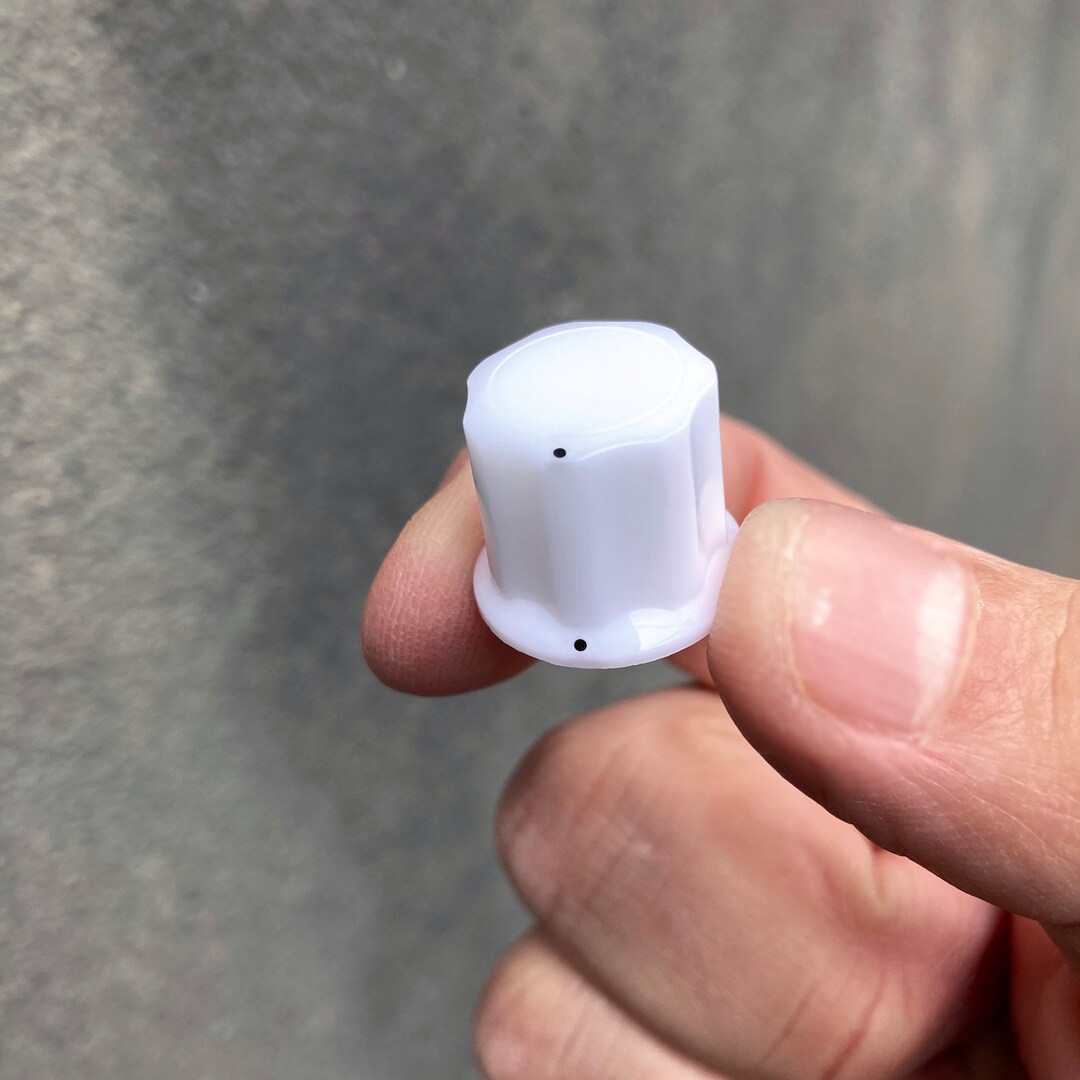White Moog Clone Knob - With Color Dot or ENCODER - Etsy