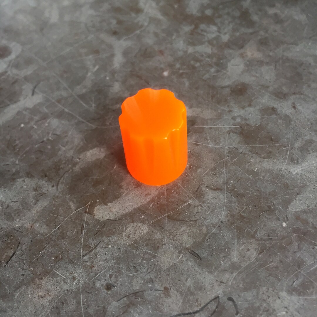 Bright Orange/yellow Fluorescent Neon Davies 1900H Encoder Clone Knob ...