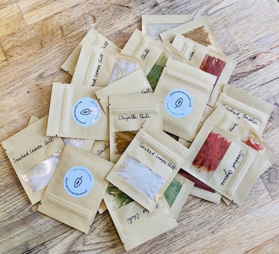 SAMPLE Organic Seasoning Spices Select Your Gourmet - Etsy