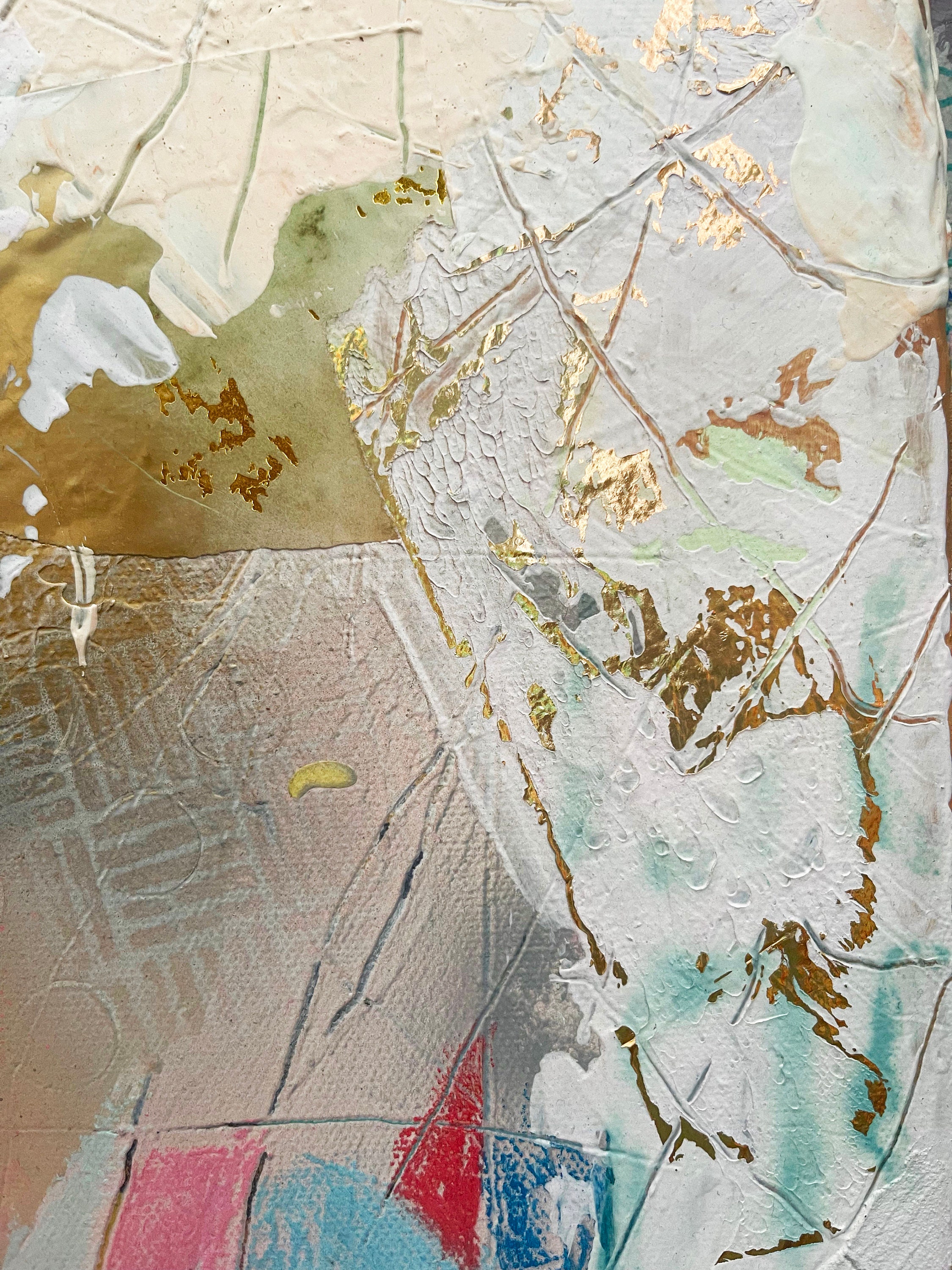 Textured Mixed Media Wall Art - Painting on Canvas - Large Wall Art on ...