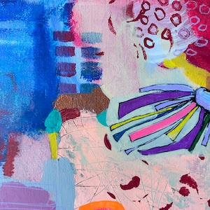 Mixed Media Abstract, Intuitive Art,colorful Abstract Painting ,modern ...