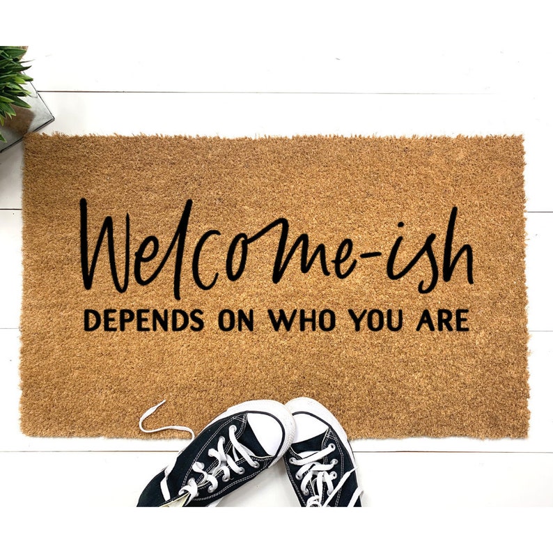 Welcome-ish SVG Doormat SVG Door Mat Svg Welcome Mat Svg Hello - Etsy