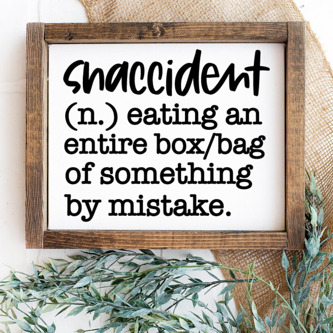 Snaccident Svgcut Filesvgcut Files Svg Kitchen SVG Sign - Etsy
