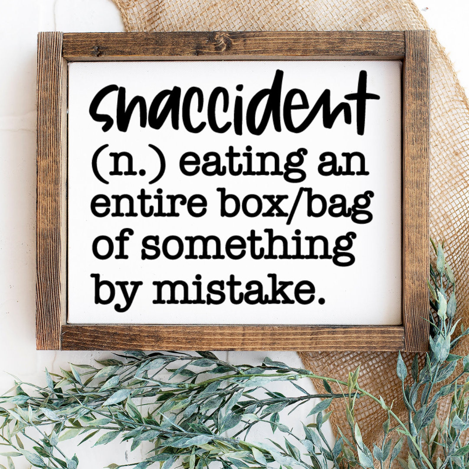 Snaccident Svgcut Filesvgcut Files Svg Kitchen SVG Sign - Etsy