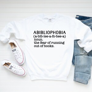 Abibliophobia the Fear of Running Out of Books SVG Cut File Cricut SVG ...
