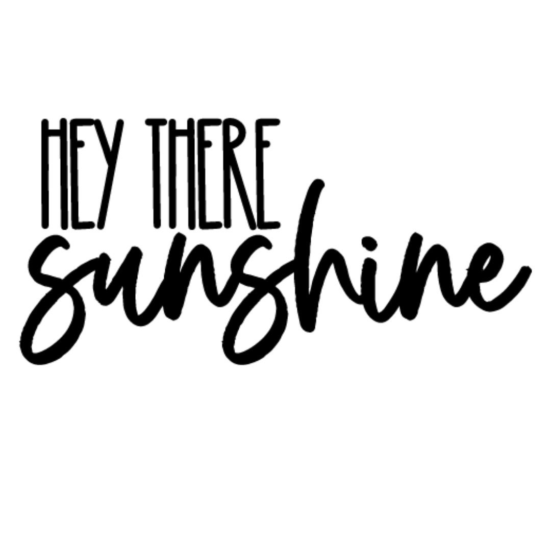 Hey there sunshine SVG Doormat SVG Door mat Svg Summer Svg | Etsy