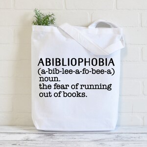 Abibliophobia the Fear of Running Out of Books SVG Cut File Cricut SVG ...
