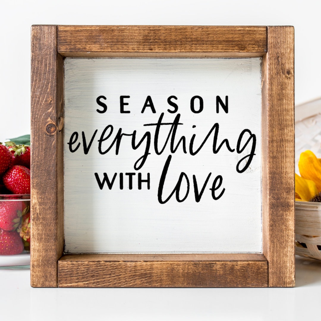 Season Everything With Love SVG Cut Files Potholder Svg - Etsy