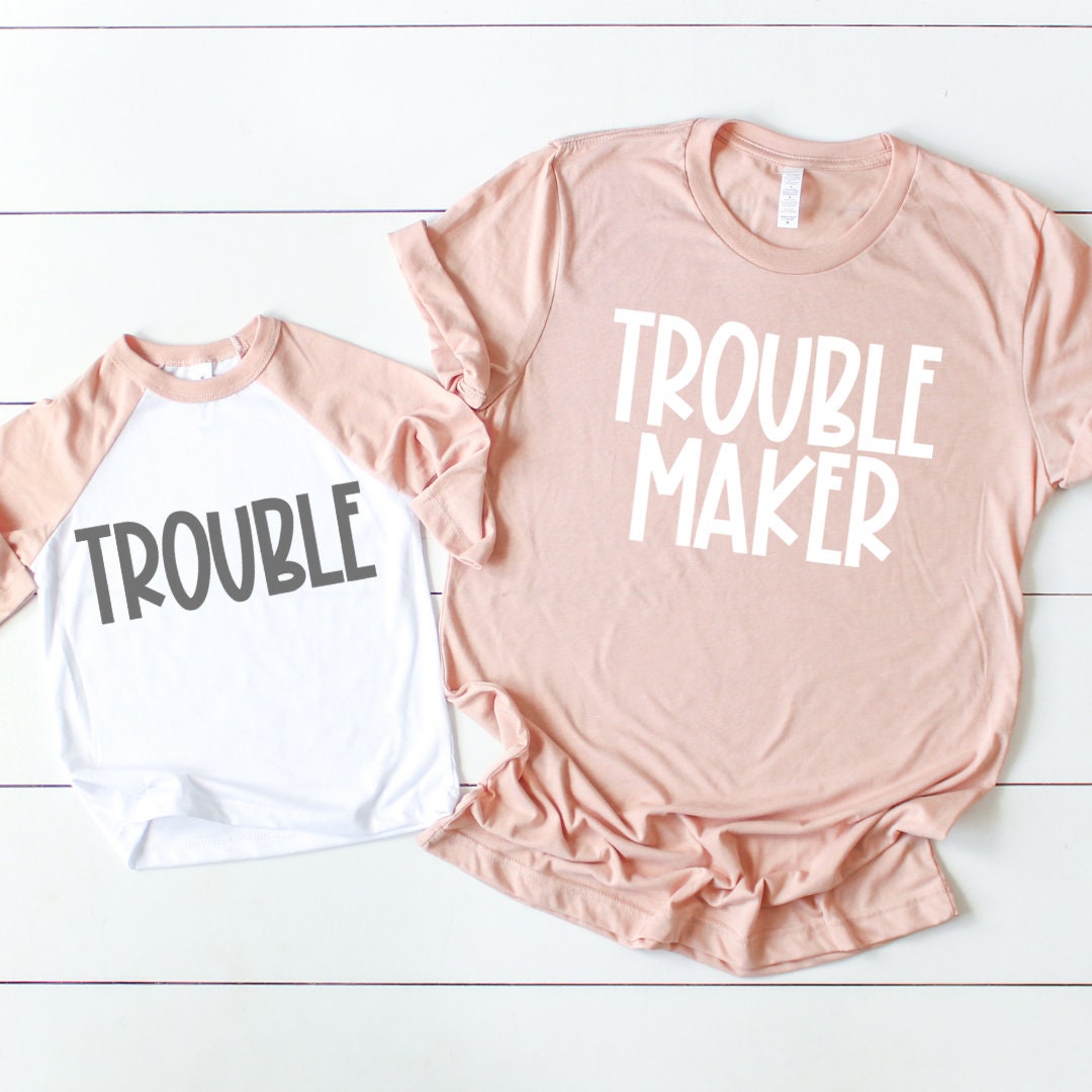 Trouble Maker SVG Cricut Cut File Svg Cut Files Tshirt Svg - Etsy