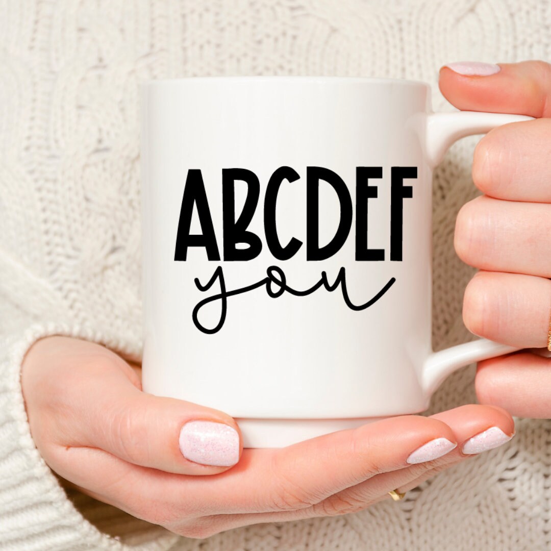 Abcdef You SVG Cut File Svg Cut Files Svg Kitchen SVG Sign Svg - Etsy