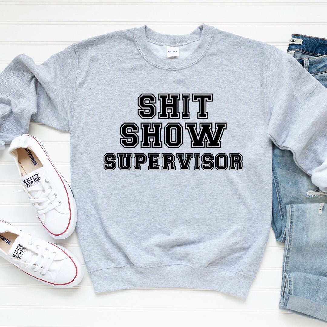 Shit Show Supervisor SVG Svg Cut Files Sarcastic Svg Cricut - Etsy UK