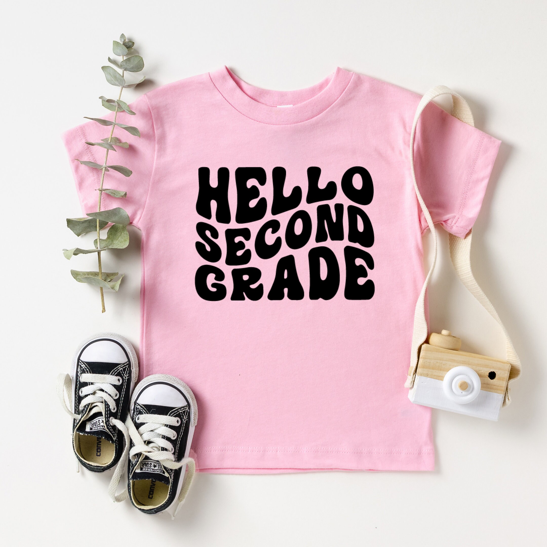 Hello Second Grade SVG 2nd Grade Shirt Svg 2nd Grade Teacher - Etsy