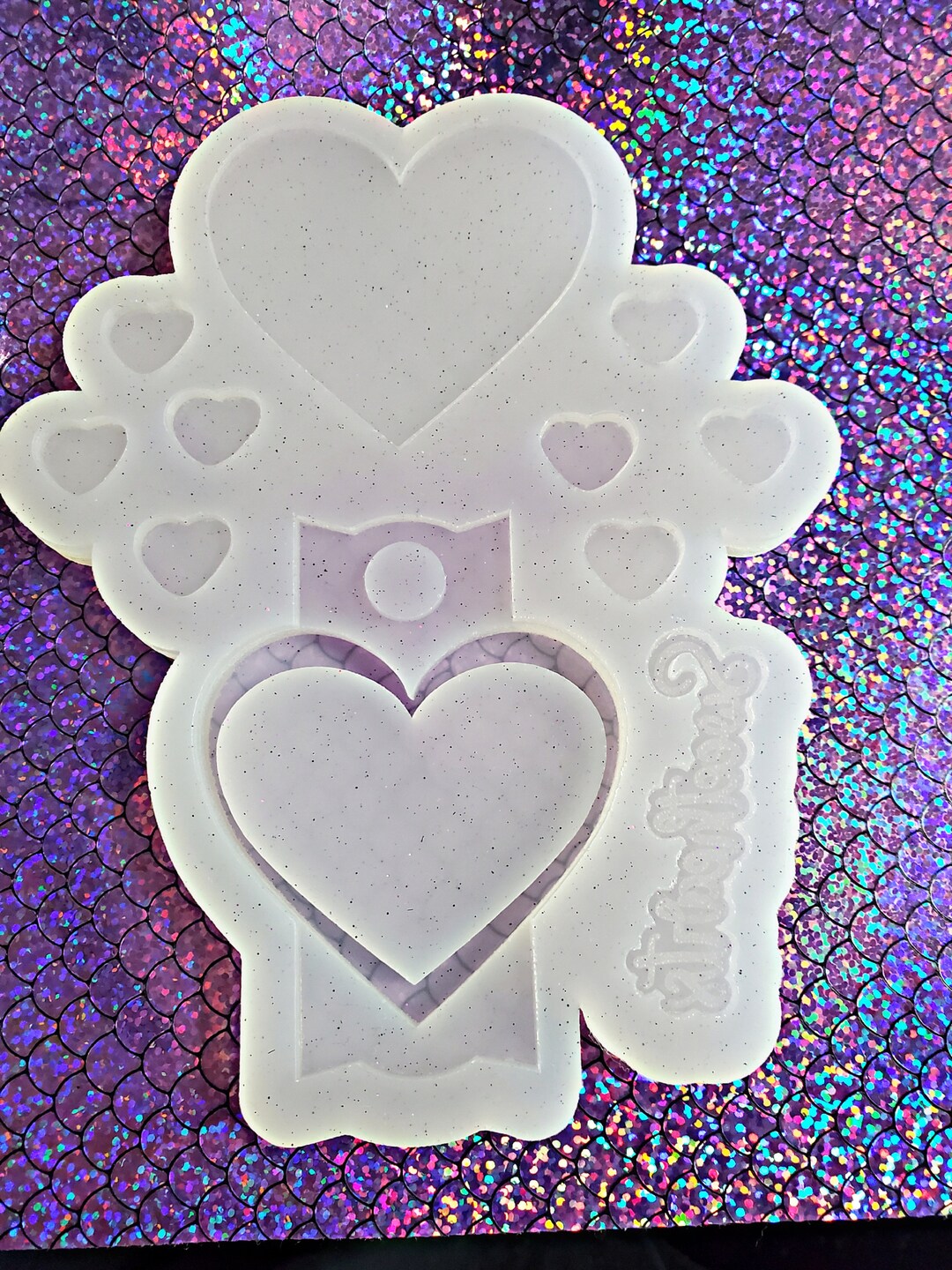 Stanley Sweetheart Heart Shaker Topper With Bits and Top 40oz Snug Fit ...