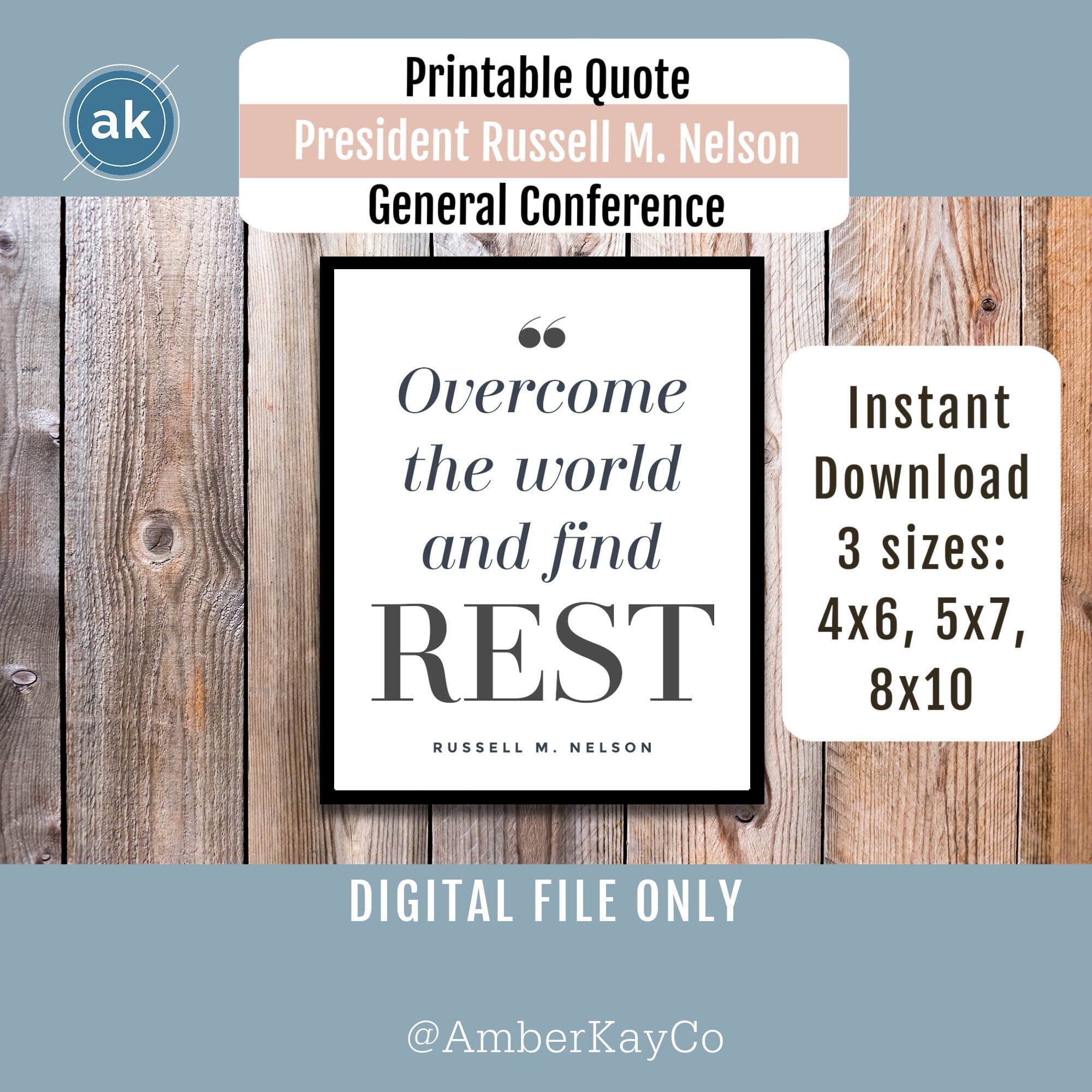 Oct 2022 General Conference - Russell M. Nelson, "overcome the World ...