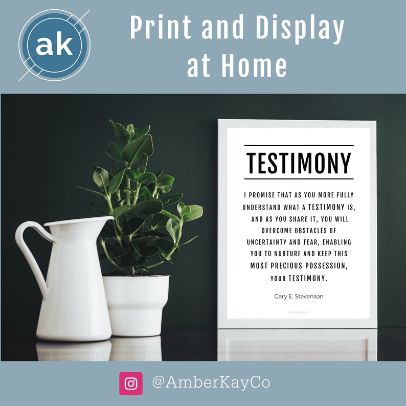 Gary Stevenson - Nourishing Testimony - Study Guide & Slides (digital ...