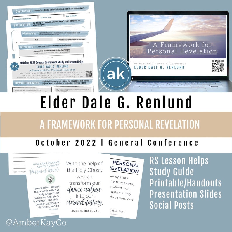 Dale G. Renlund - Personal Revelation Study Guide (digital Download) - Etsy
