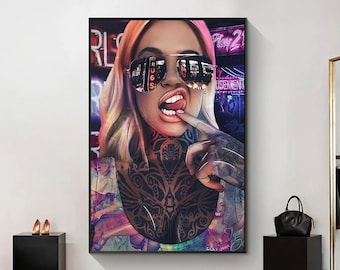 Beautiful Girl Poster | Etsy