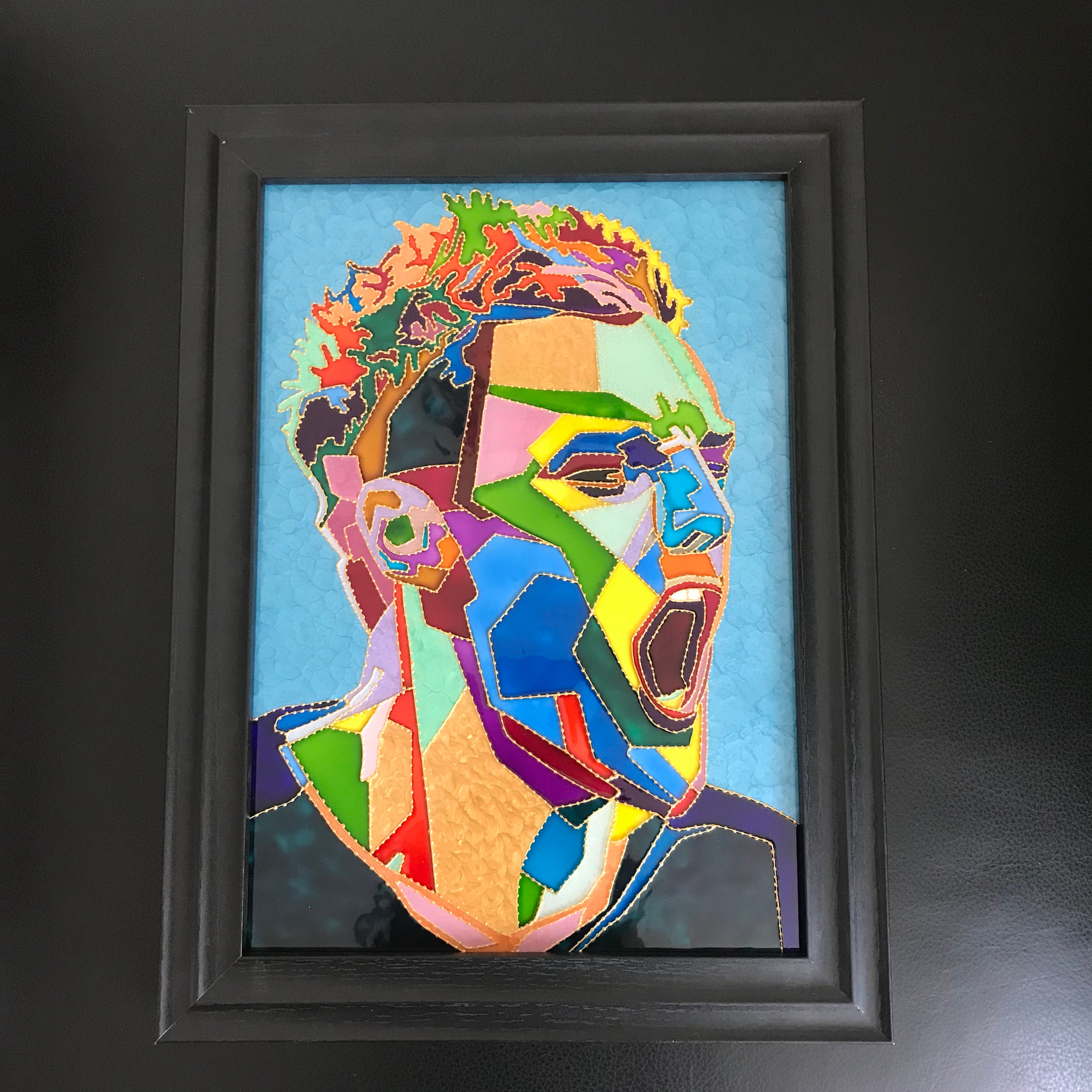 Hand Painted Jamie Vardy LCFC Picture - Etsy