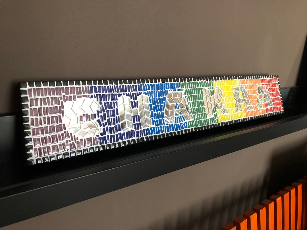 Mosaic Art Chakra Colour Plaque - Etsy