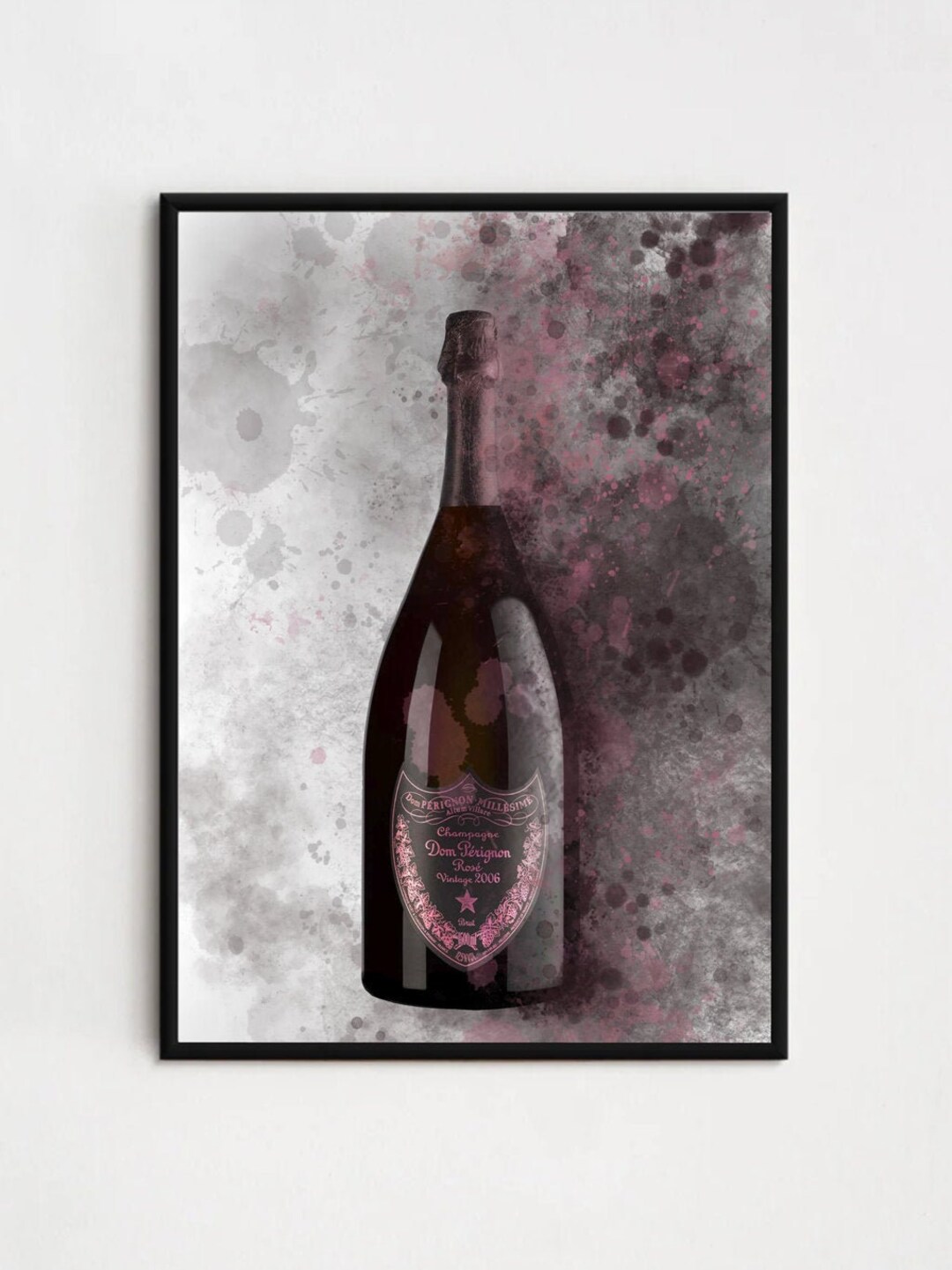 Dom Perignon Print Dressing Room Art fashion Poster - Etsy