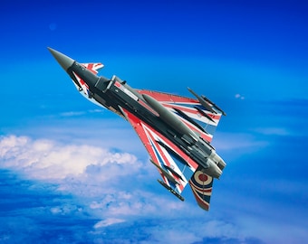 English Electric Lightning, A2 Size 16x20 Inches Sized Canvas Print ...