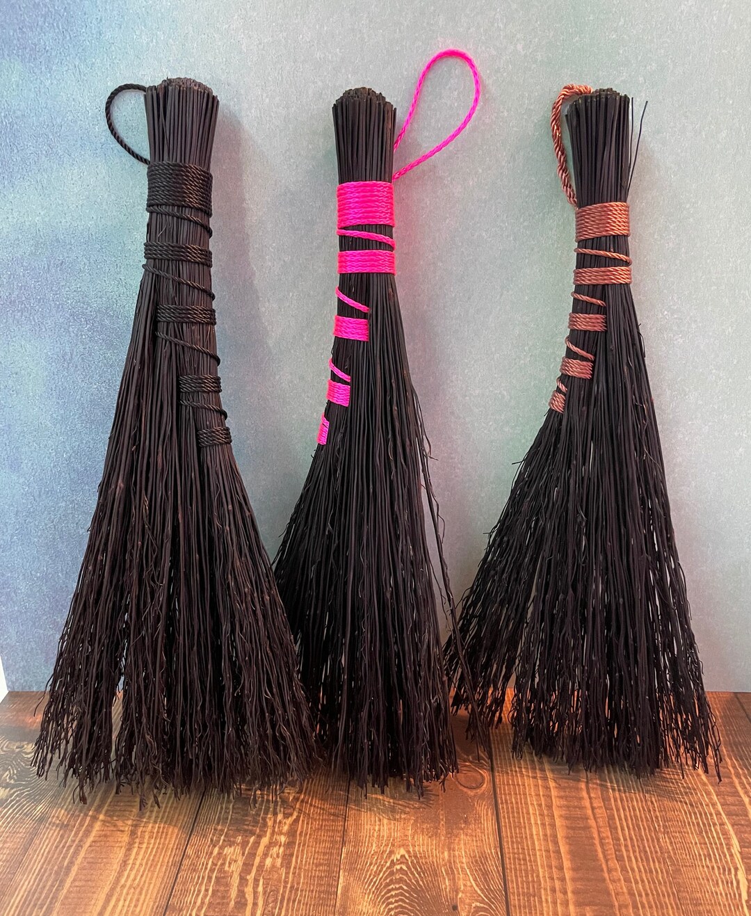 Mini Black Broom | Rustic Broom Decor | Witch Broom - Etsy
