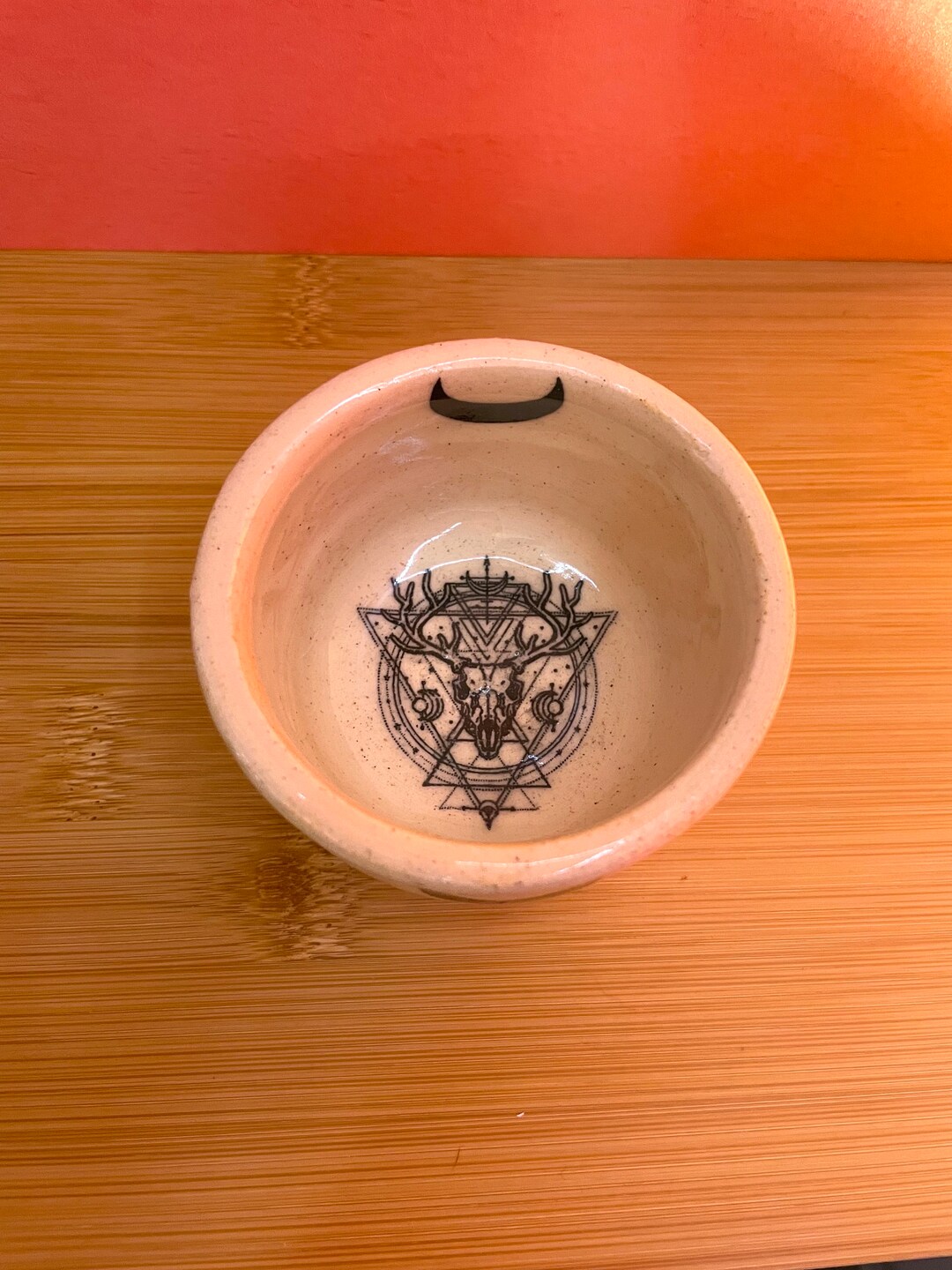 Deer Head Dish Alchemy Dish Handmade Pottery Witchy Dish - Etsy