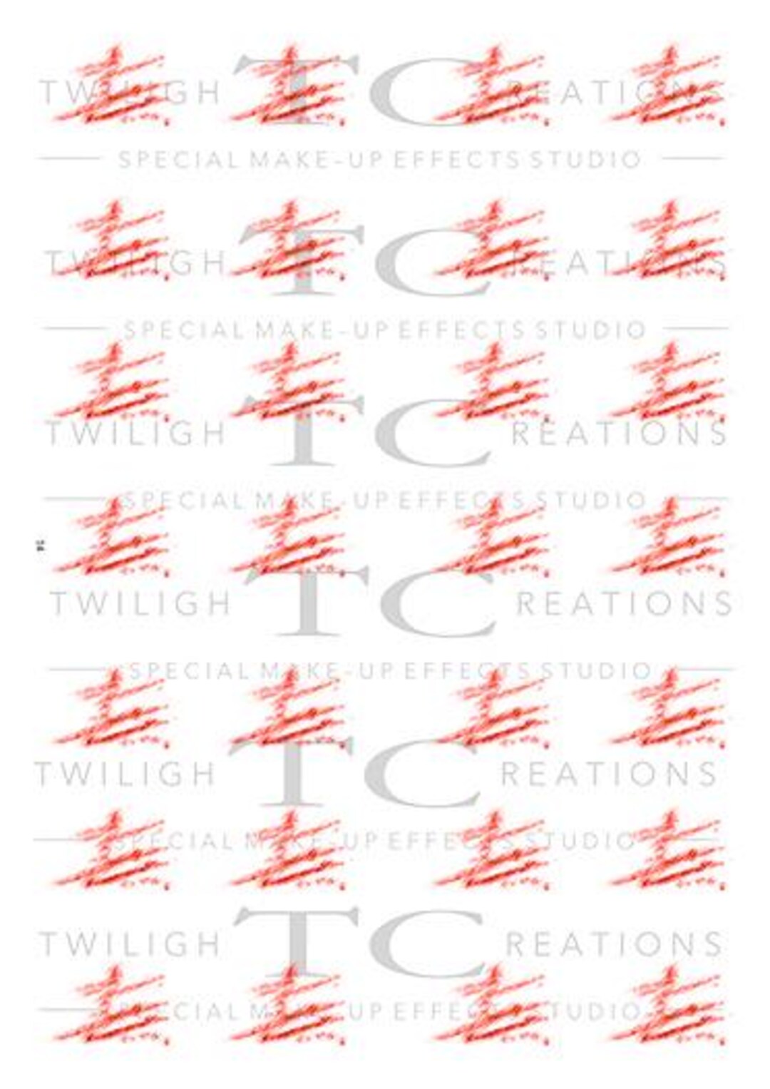 Temporary Tattoo - Skin Scrapes 2 - Single Design #14 - Etsy