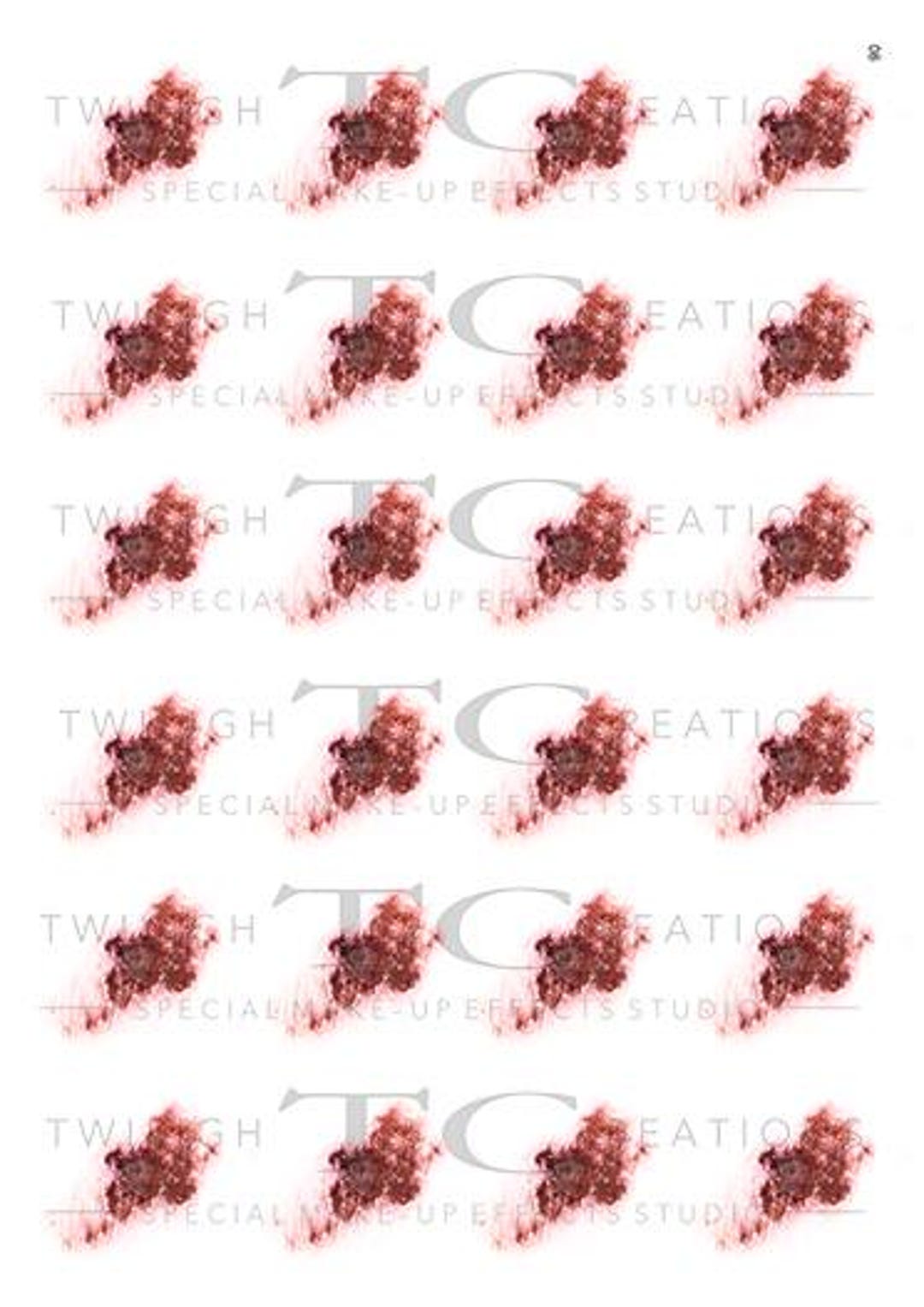 Temporary Tattoo - Skin Scrapes 1 - Single Design #08 - Etsy