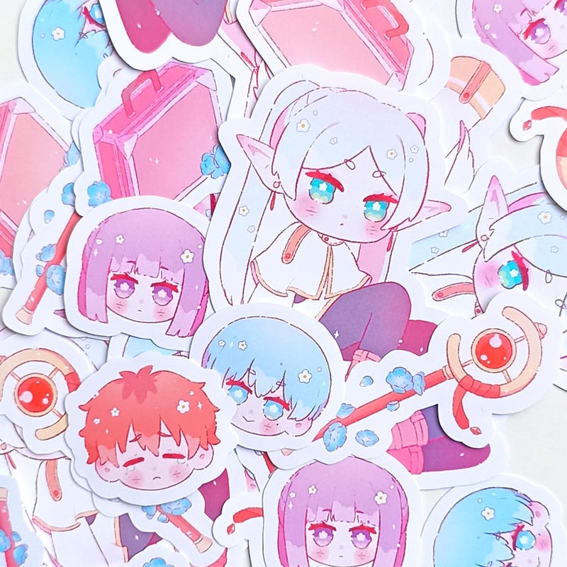 Frieren Sticker - Etsy