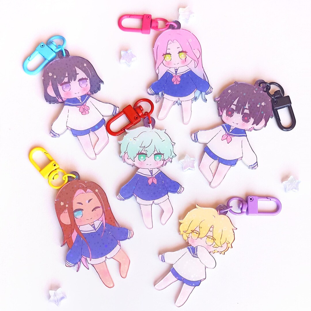 Alien Stage Clear Acrylic Keychain - Etsy