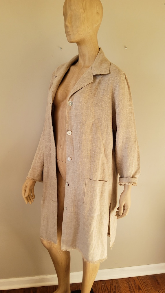 Kenzo linen overcoat - Gem