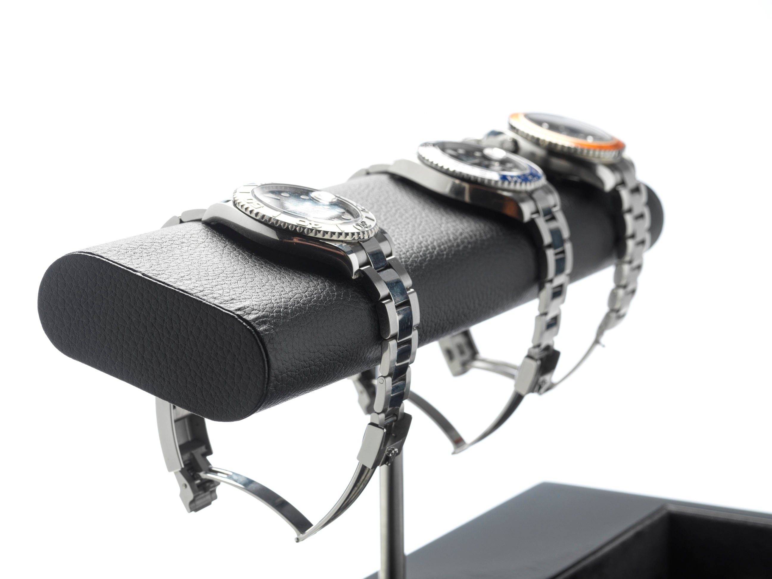 Watch Stand + Valet Tray | Mens Docking Station | Luxury Watch Holder ...