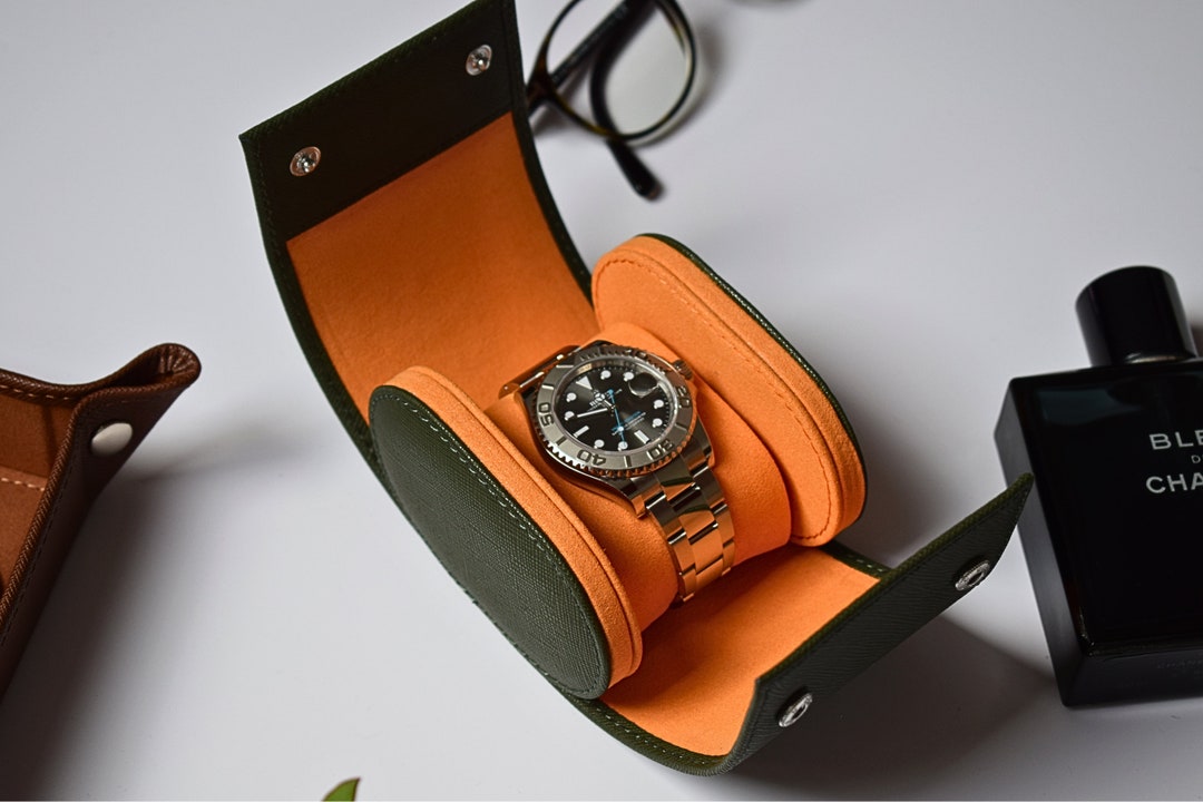 Luxury Watch Roll | Leather Watch Case | Single Watch Case | Best Man ...