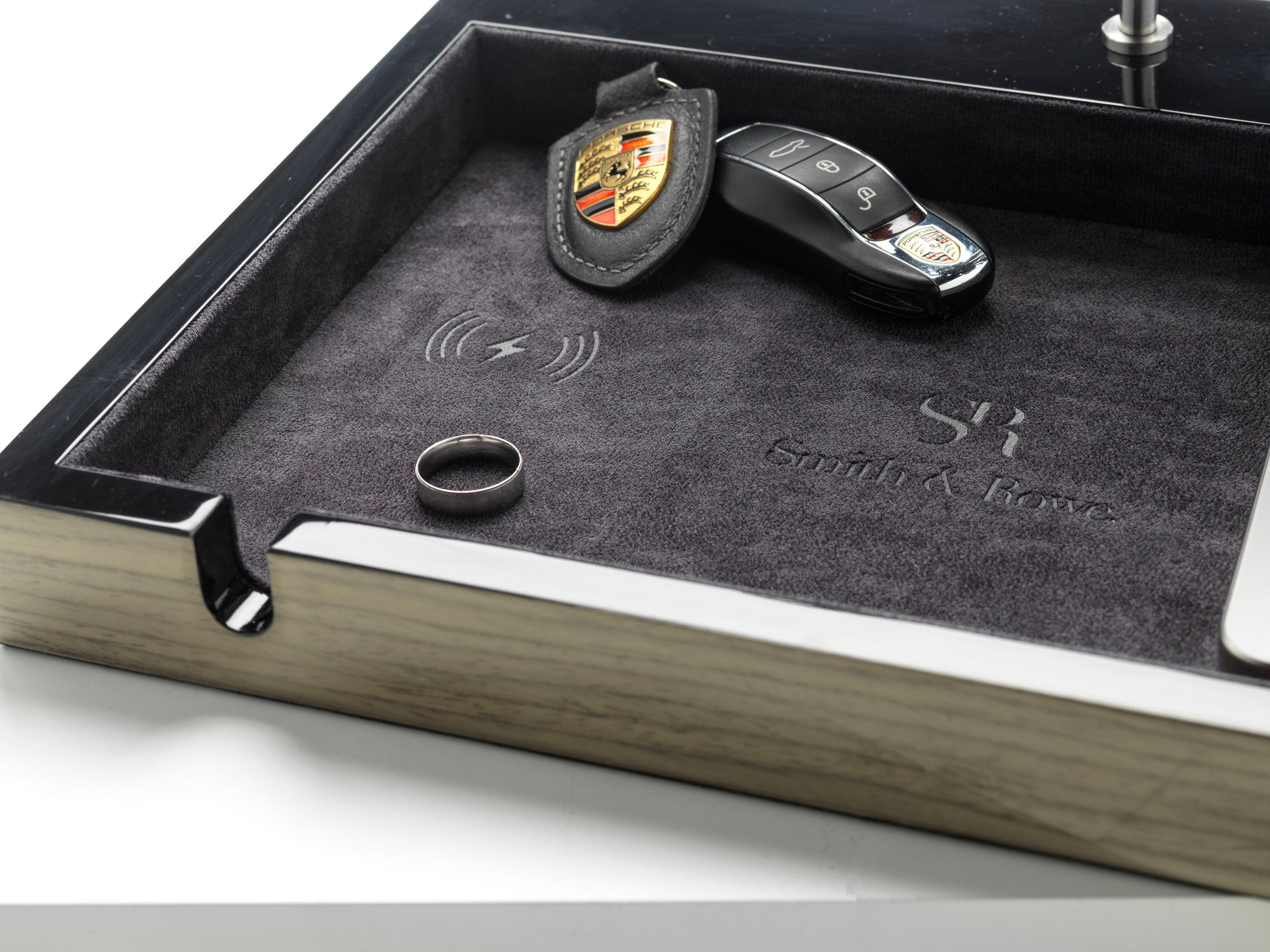 Watch Stand + Valet Tray | Mens Docking Station | Luxury Watch Holder ...