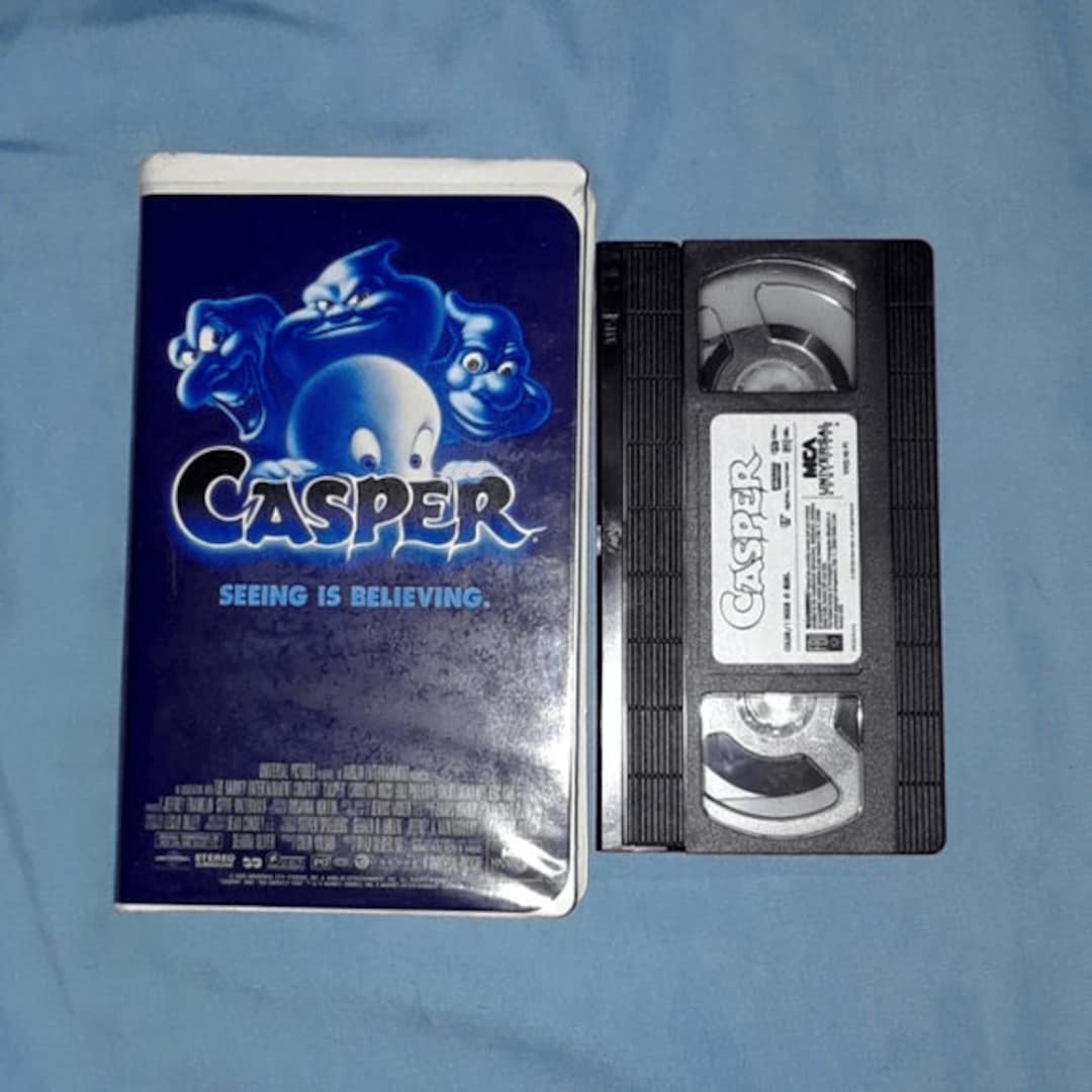 Casper VHS 1995 Ver para creer película MCA Clamshell Case - Etsy México