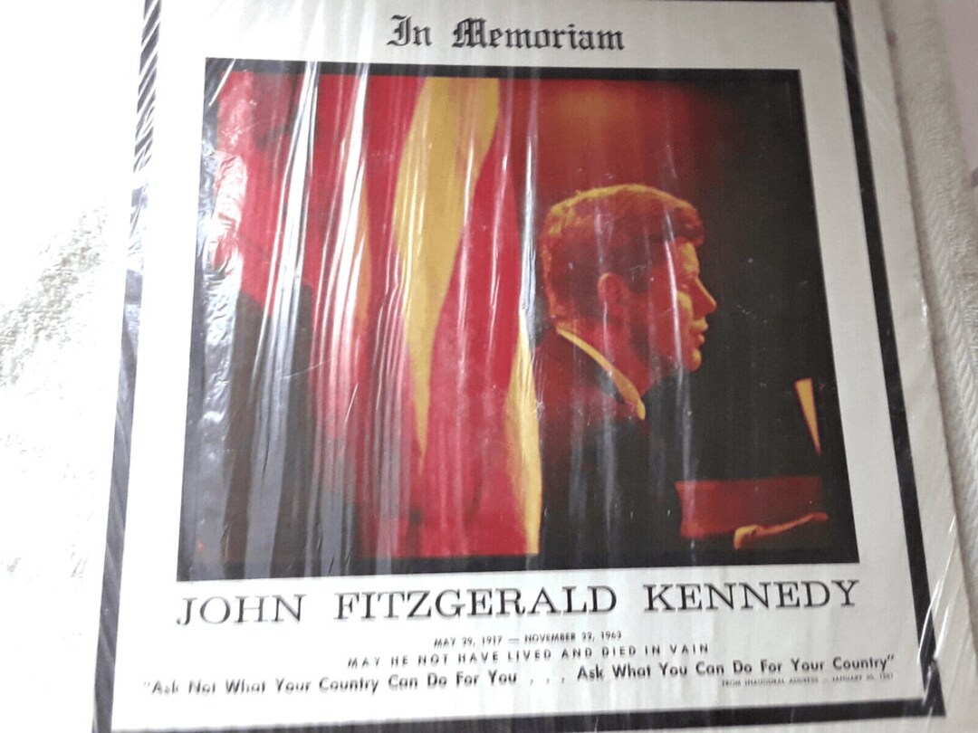 In Memoriam John F. Kennedy Speech Highlights Vinyl Album Strand # D ...