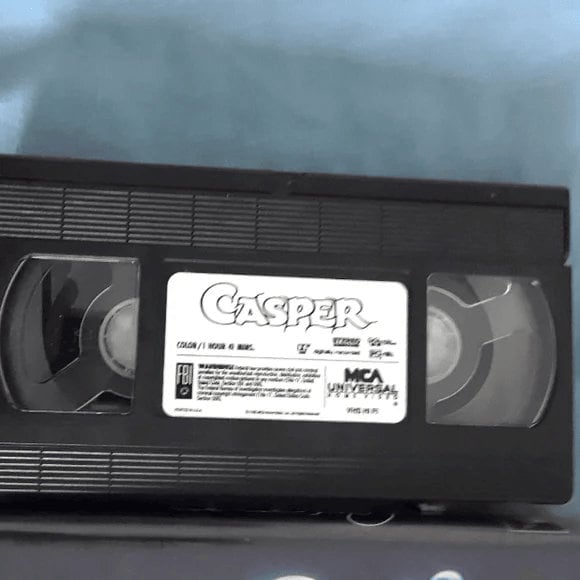 Casper VHS 1995 Seeing is Believing Movie MCA Clamshell Case - Etsy