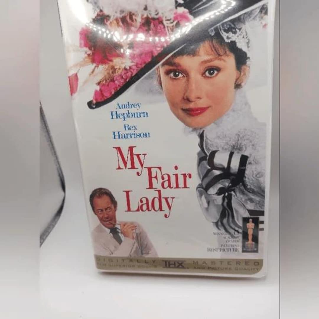 My Fair Lady VHS 1996 20th Century Fox Clamshell Audrey Hepburn Rex ...