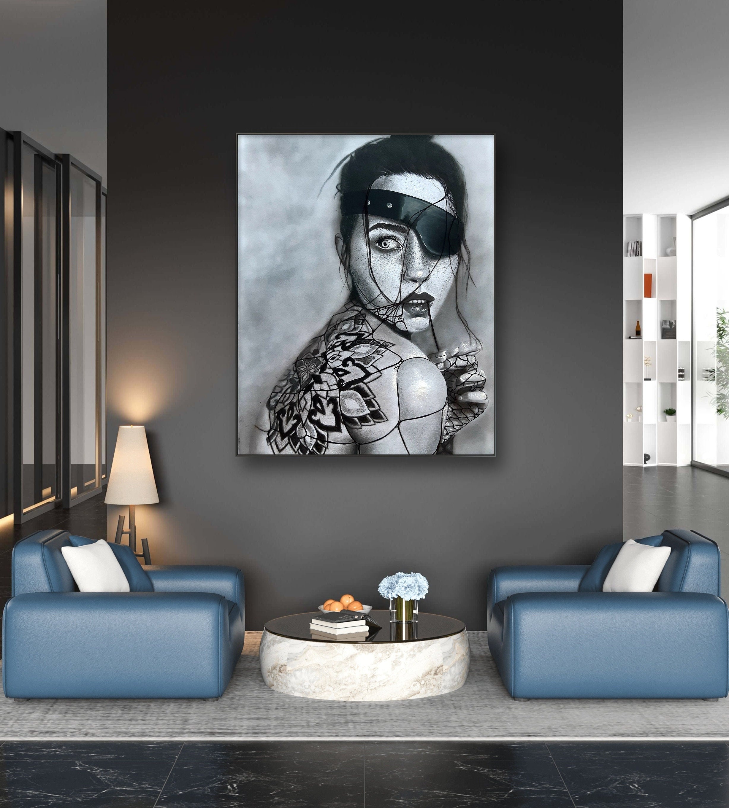 Original Hyper Realistic Drawing - Etsy