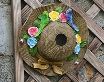 Straw Bird Nest Hat - Etsy