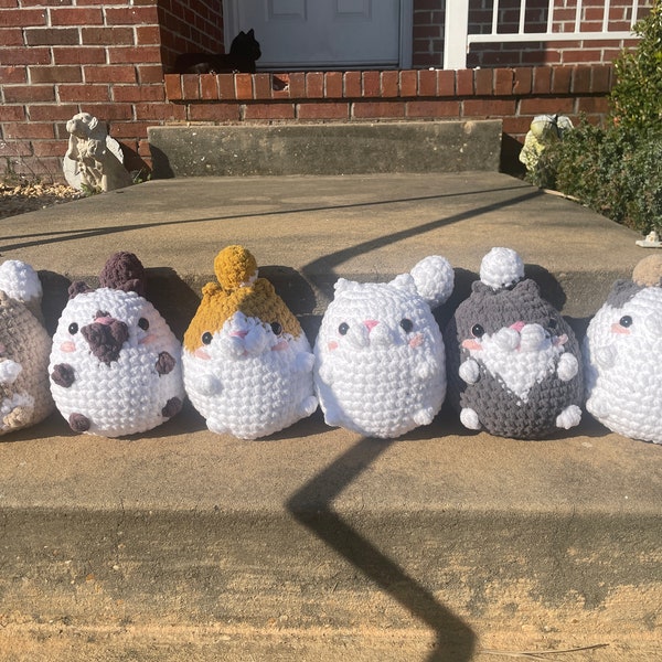 Crochet Chubby Kitty Patterns - Etsy
