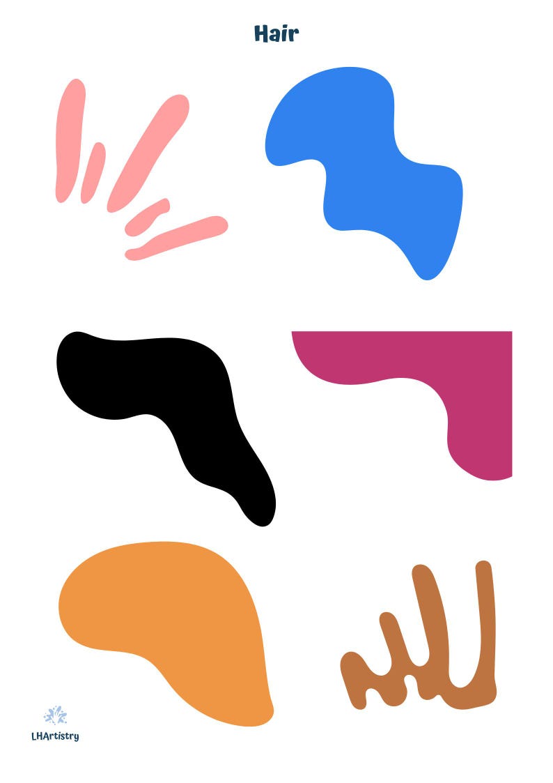 Cut and Stick Self Portrait Picasso Art Activity - Etsy