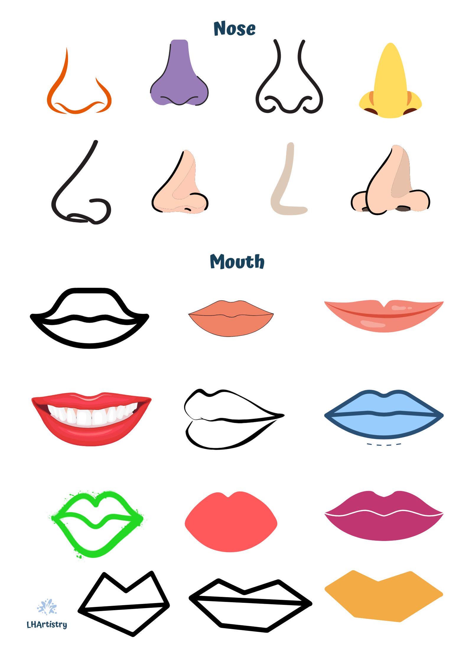 Cut and Stick Self Portrait Picasso Art Activity - Etsy