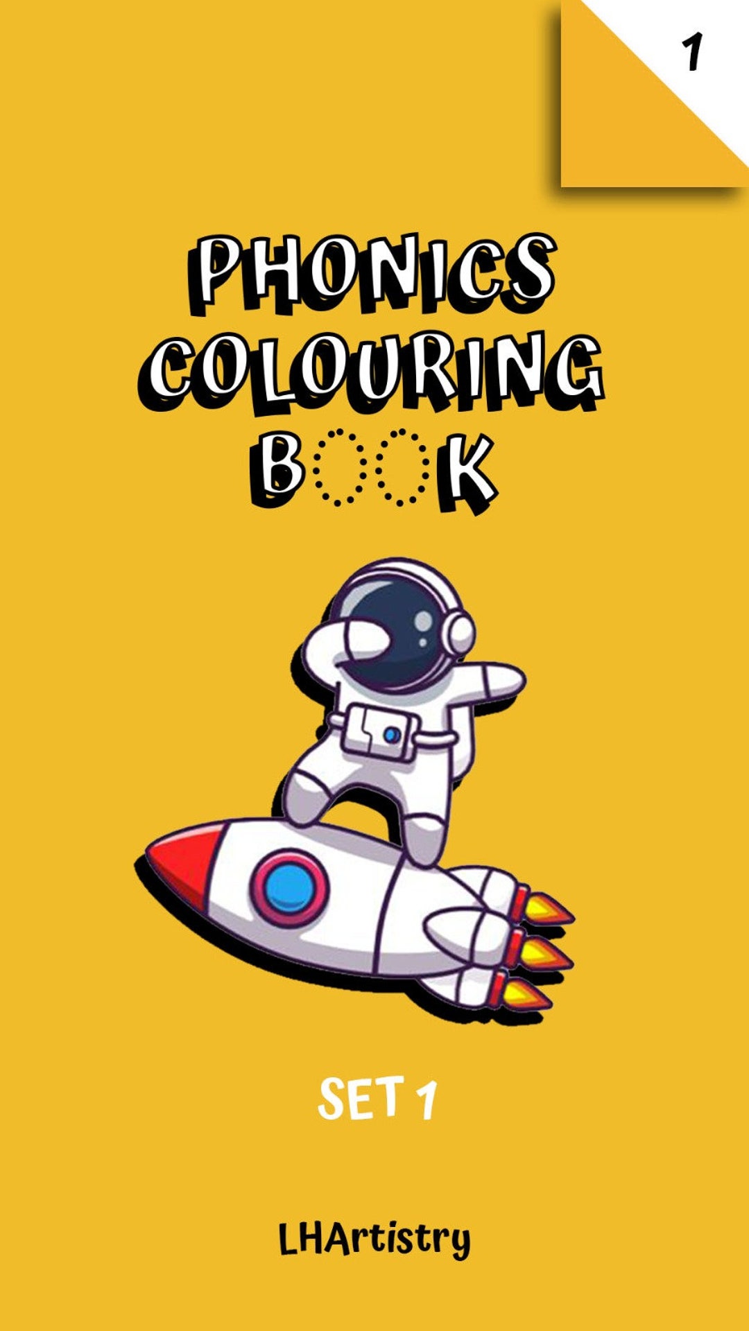 Phonics Colouring Book - Complete Set 1 - Etsy