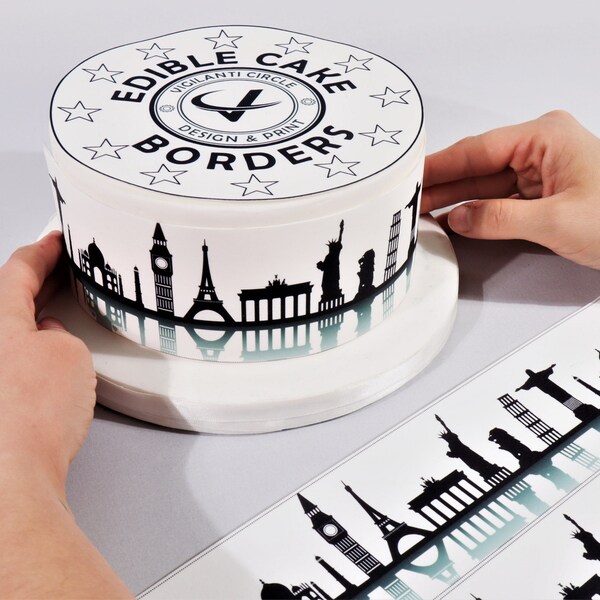 World Map Cake Topper - Etsy UK