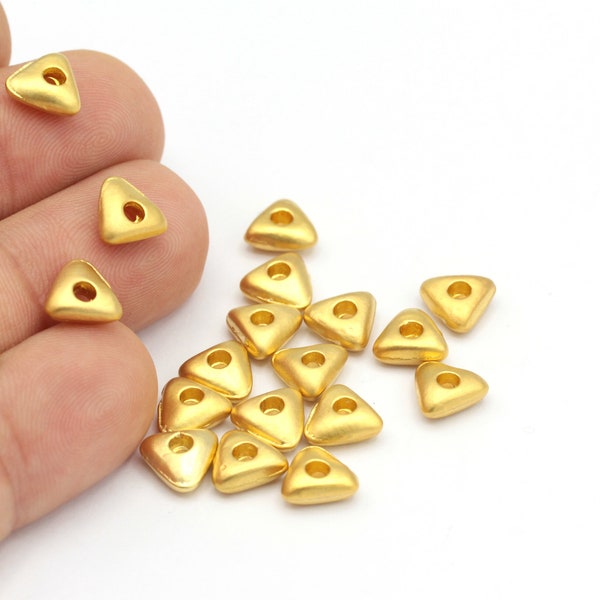 Triangle Bead Necklace - Etsy