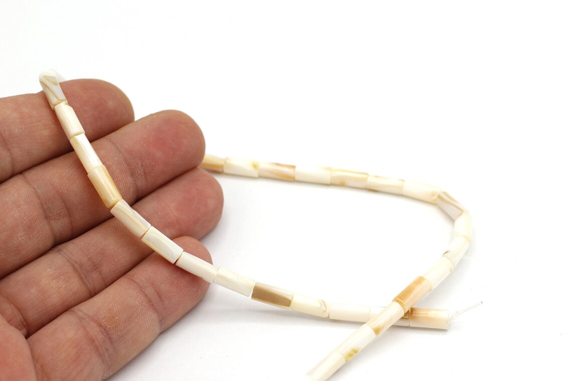 Cylinder Tube Beads Natural Stone Column Beads Jewelry - Etsy
