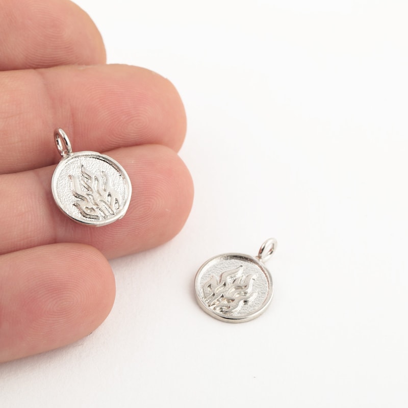 Flame Pendant - Etsy